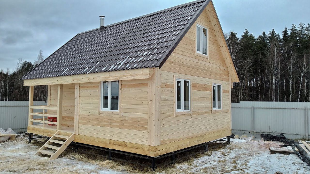 Строительство бани Лада