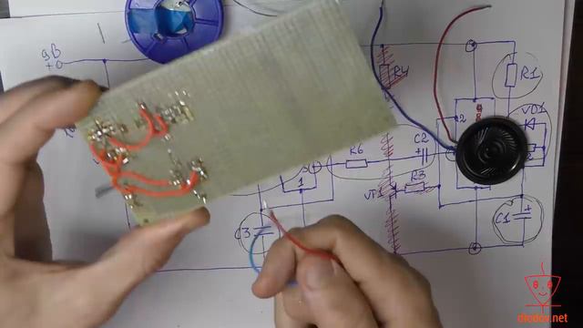 +№1(3) Электрические Схемы для Начинающих с Понятным Пояснением. Сирена полицейск