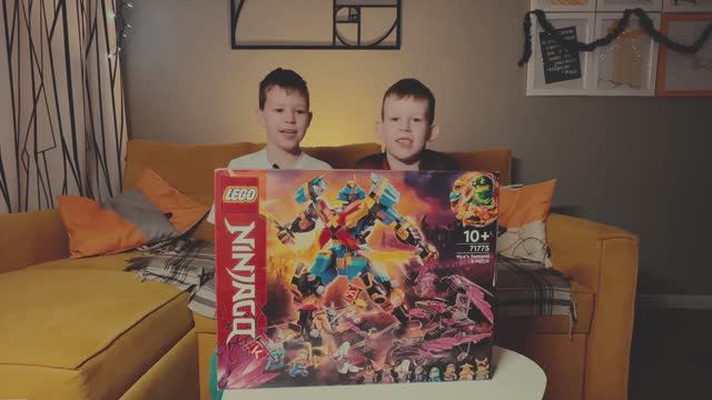Распаковка LEGO Самурай Х Нии МЕХ NINJAGO.