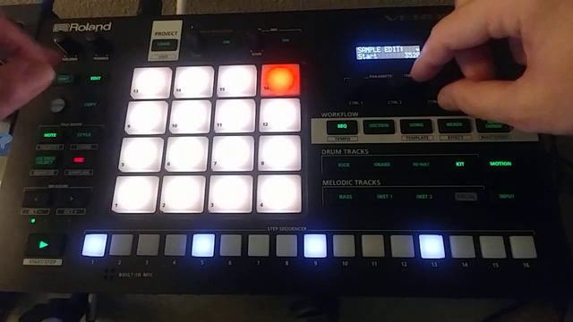 LeRoy3rd Roland Verselab MV-1 Using Samples with the Kit Track