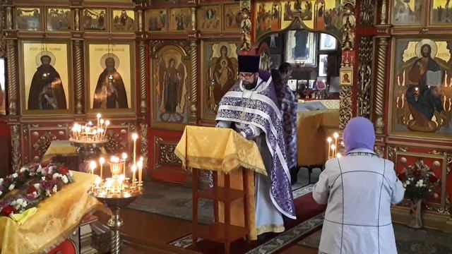 27 сентября проповедь иерея Игоря Шананина в праздник Воздвижения Креста Господня