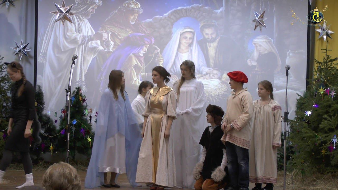 История праздника РОЖДЕСТВА ХРИСТОВА  в школе 15.01.2015