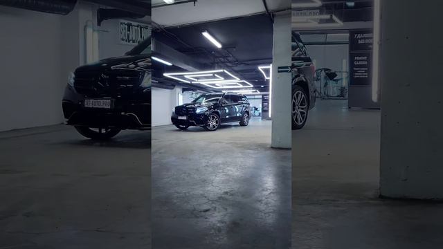 Mercedes после оклейки пленкой, антихрома, керамики