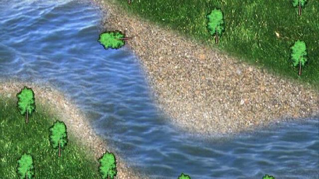 Лоция внутренних водных путей. Берега и наносные образования в русле рек.