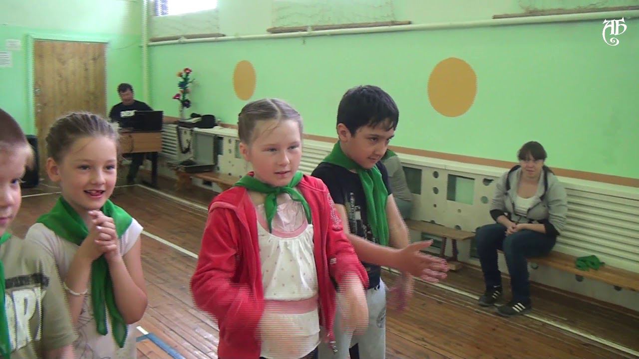 Развлекательная программа в летнем лагере  сш №15  14 06 13