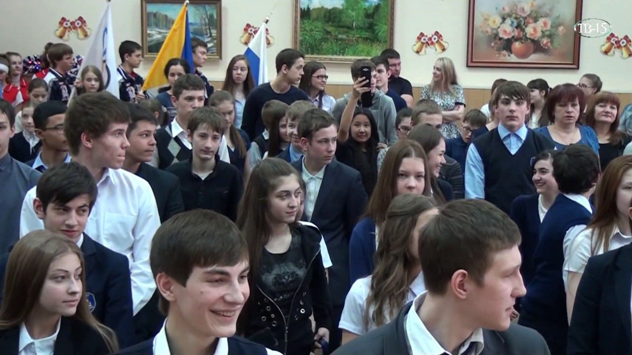 СПОРТИВНАЯ ЭЛИТА МБОУ СШ №15 награждение победителей 04.04.2015