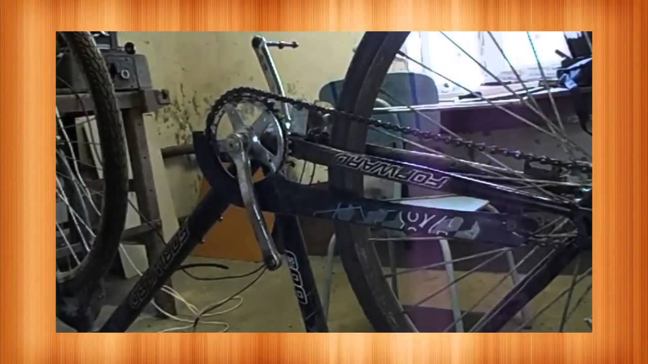 Замена педали на велосипеде