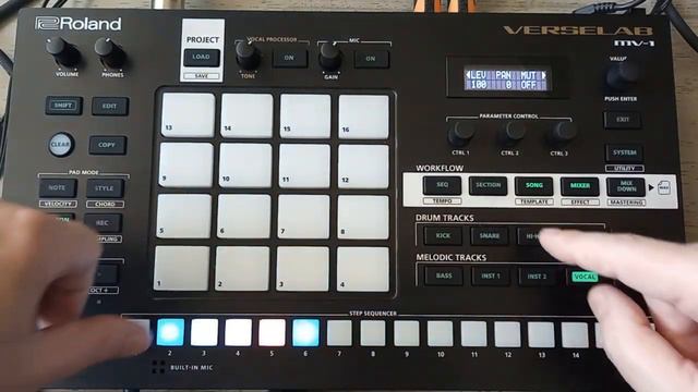LeRoy3rd Roland Verselab MV-1 Vocal Takes