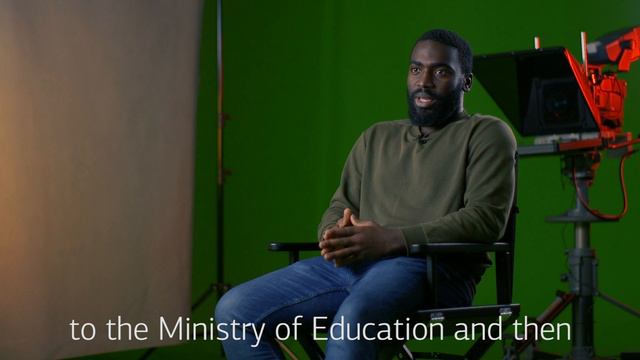 "I'm lucky that my country has such an admission program", — Tambu Fozuo Cristian Vanel, Cameroon