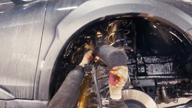 SET-AUTO.PRO - АНТИКОР обработка днища Subaru Outback