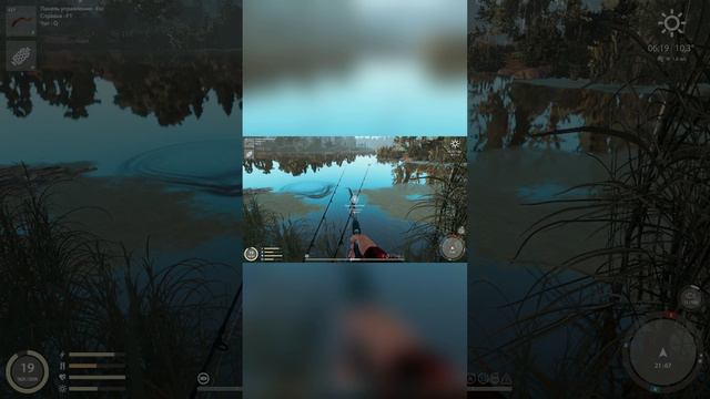 Редкий угорь на Старом Остроге