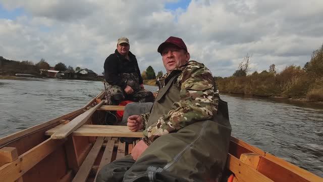 Хариус на Емце осенью 2024: Ловим на имитацию ручейника | Архангельская область