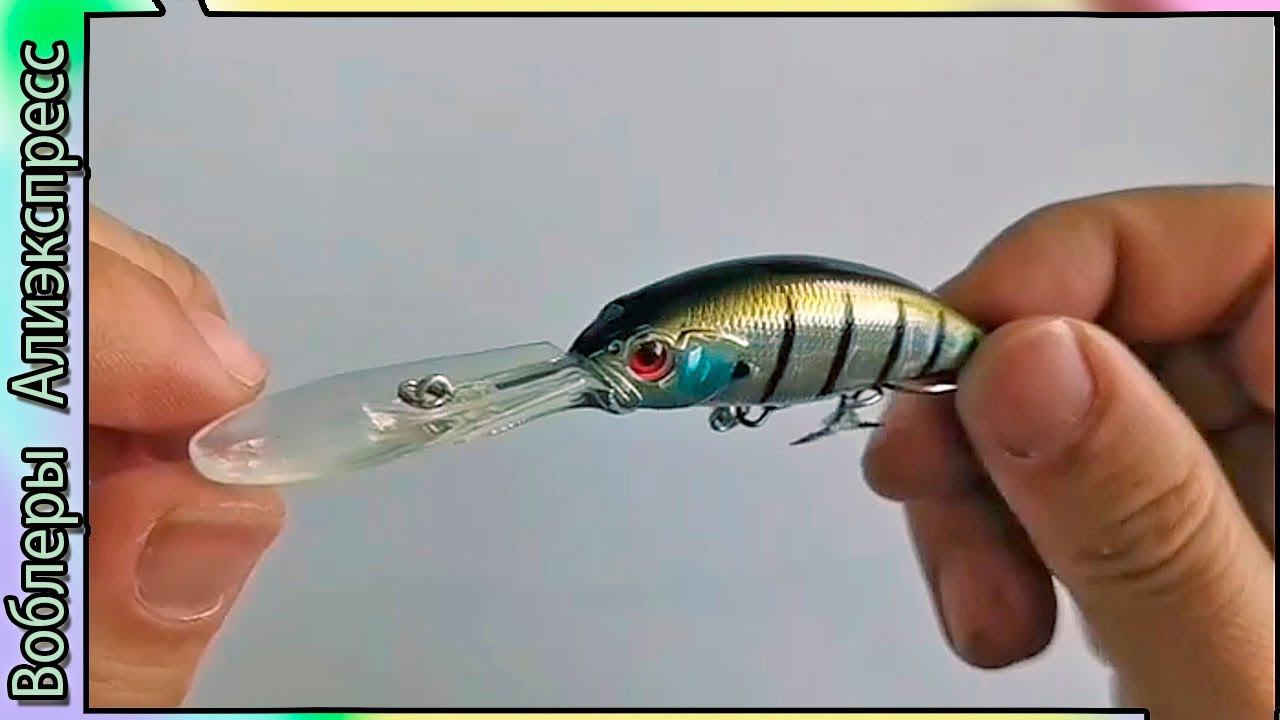 Копия - O.S.P Power Dunk SP 57 - глубоководный диповый кренк на крупного окуня с Алиэкспресс #lure