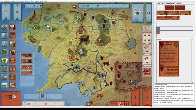 Война Кольца Владыки Средиземья (War of the Ring). Балрог преследует Братство