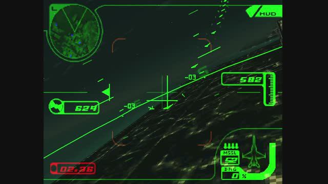 1-Ace Combat 3 JP Первое прохождение (концовка C)