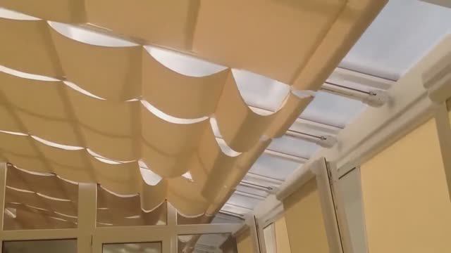 Шторы для зимнего сада Atrium Alu