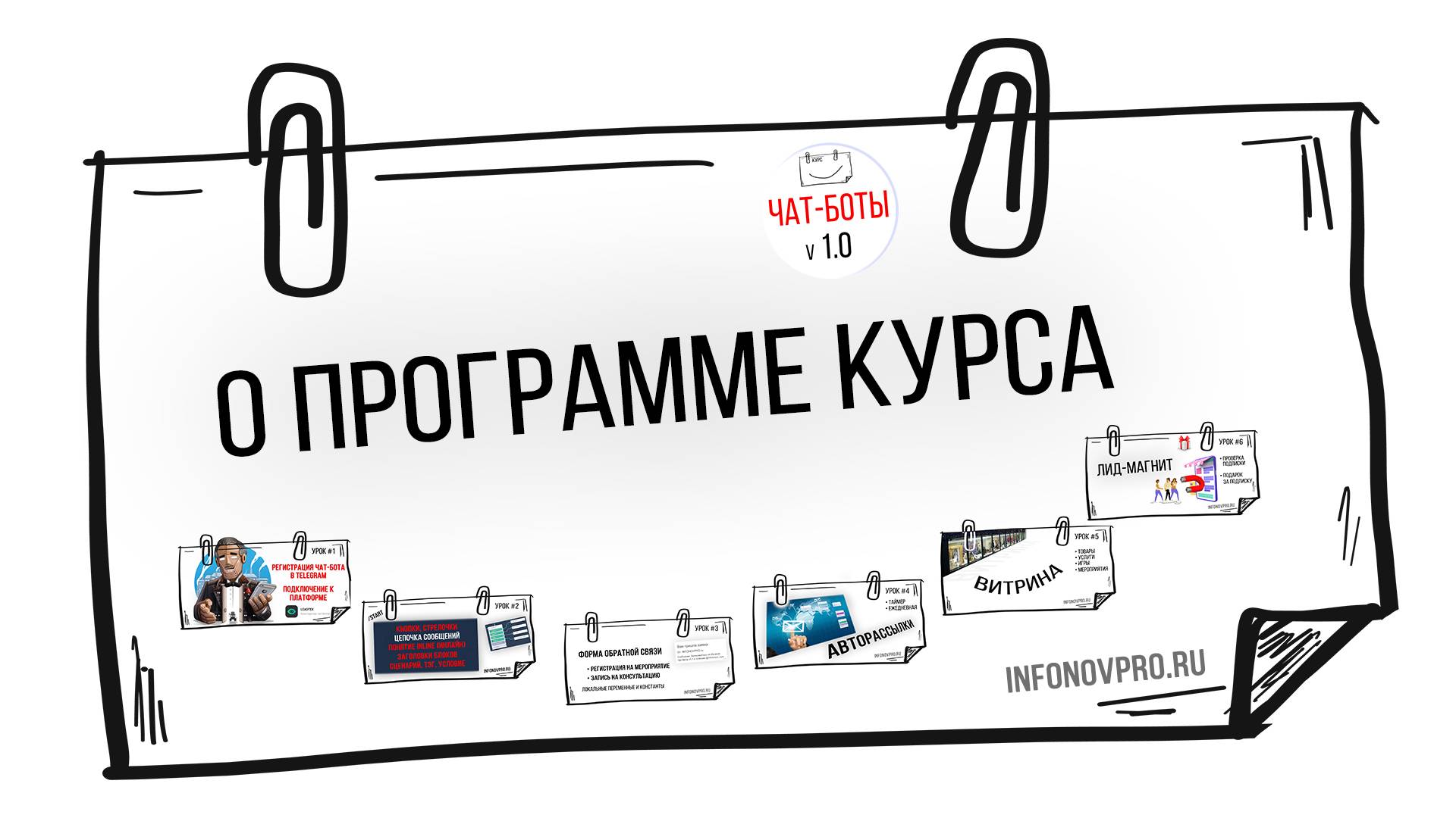 О Курсе и программе: Чат-боты V1.0