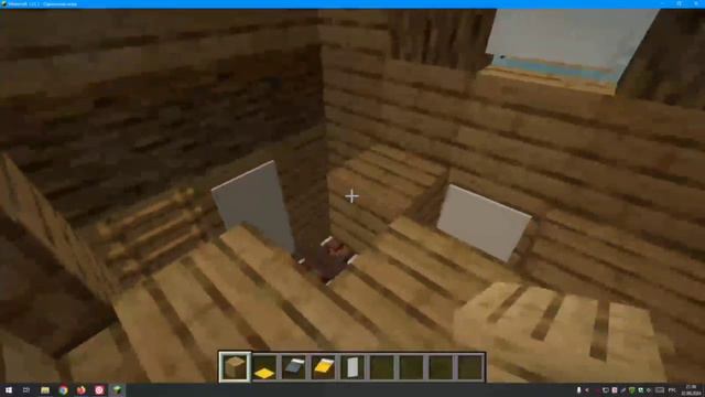 я защитил нашу деревню от нападок атмосферности часть один кружка компота в Minecraft