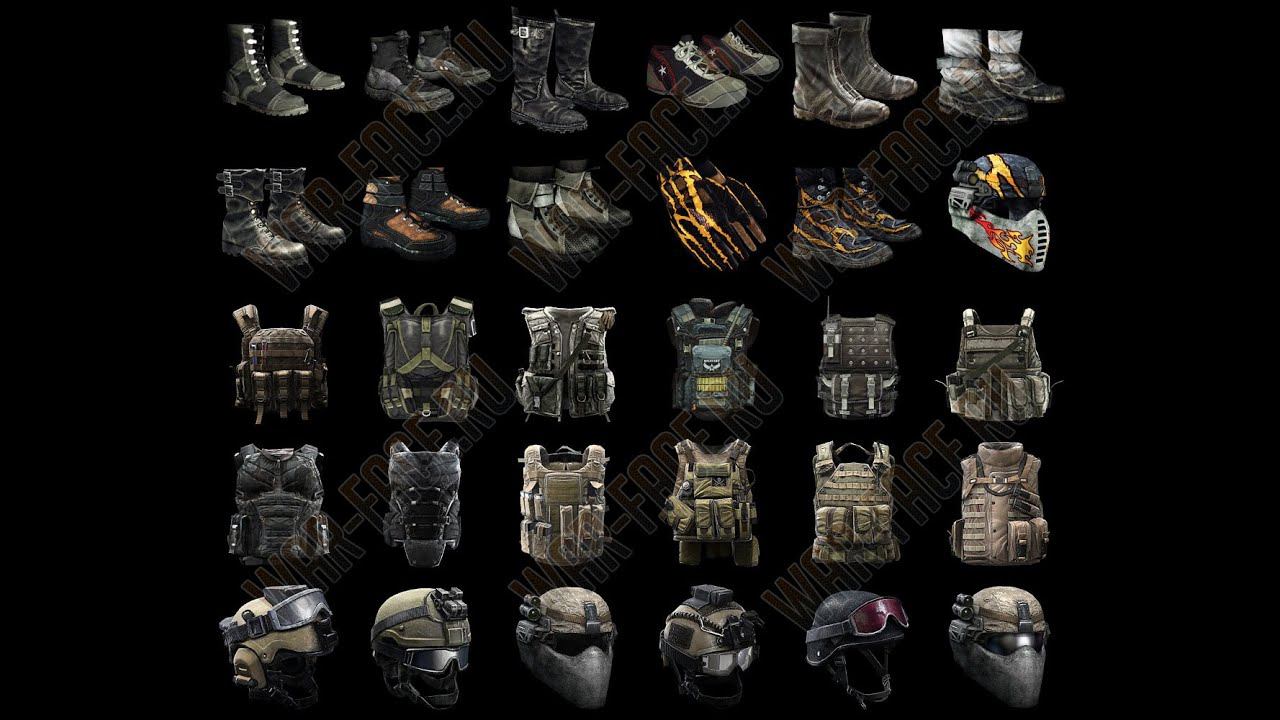 Как раньше я одевался в warface