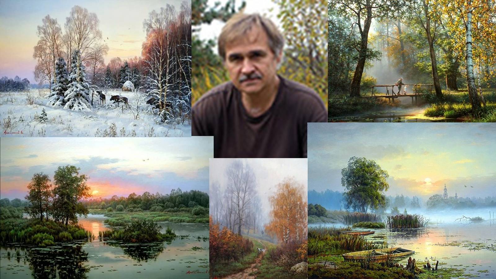 Романтические пейзажи Валерия Артамонова