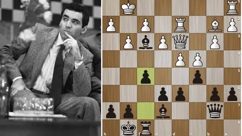 Каспаров жертвует ＂качку＂ Смыслову и Разрывает позицию Короля! Шахматы.