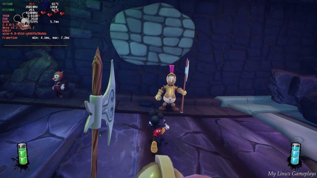 Disney Epic Mickey: Rebrushed 2024 | Gameplay Linux