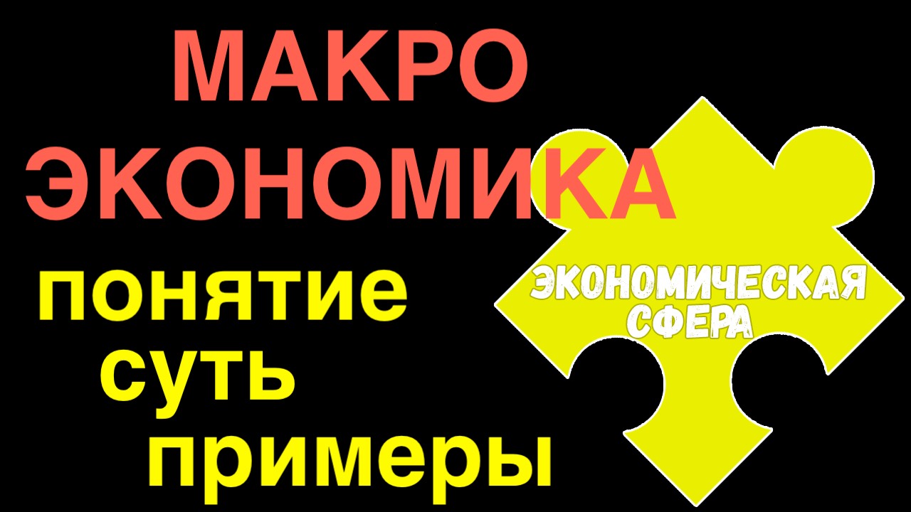 ЕГЭ обществознание | МАКРОЭКОНОМИКА понятие суть примеры явлений | Подготовка ЕГЭ Обществознание |