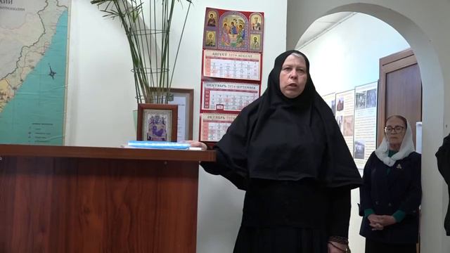 Приветственное слово инокини Марии (Воробьёвой)