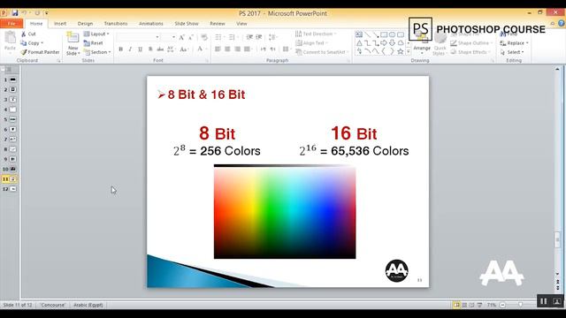 03.03 - كورس فوتوشوب كامل - Photoshop Course l Resolution & 8 Bit or 16 Bit or 32 Bit
