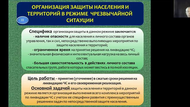 Тема 3. Основы защиты населения и территорий в чрезвычайных ситуациях. Часть 2