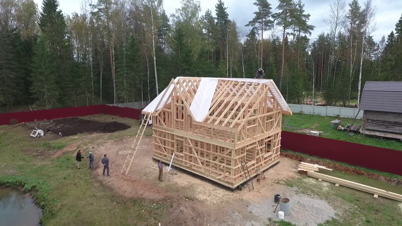 Каркасный дом под Великим Новгородом