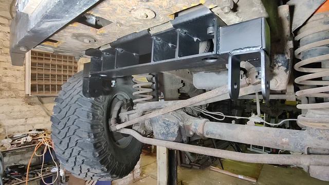 Крепление отвала для снега на УАЗ 469 , 3151