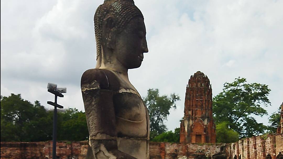 аюттайя. просто храм wat_mahathat ч.2 วัดมหาธาตุ ayutthaya อยุธยา