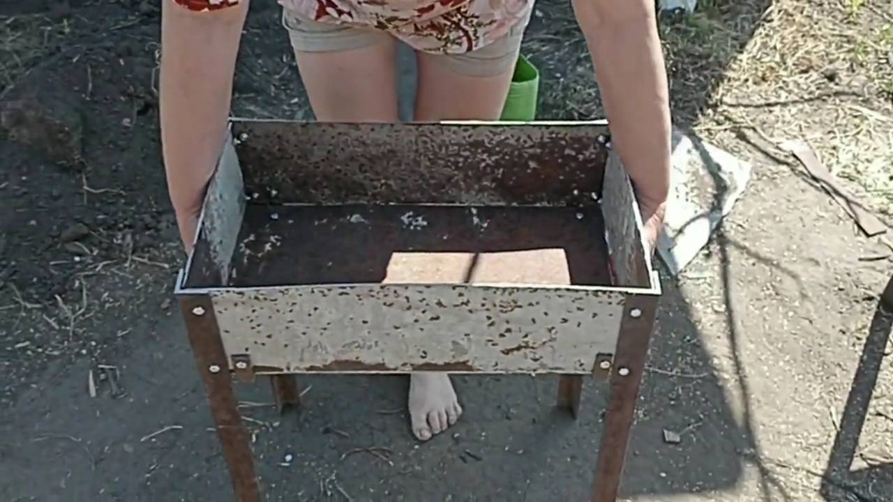 Мангал без сварки