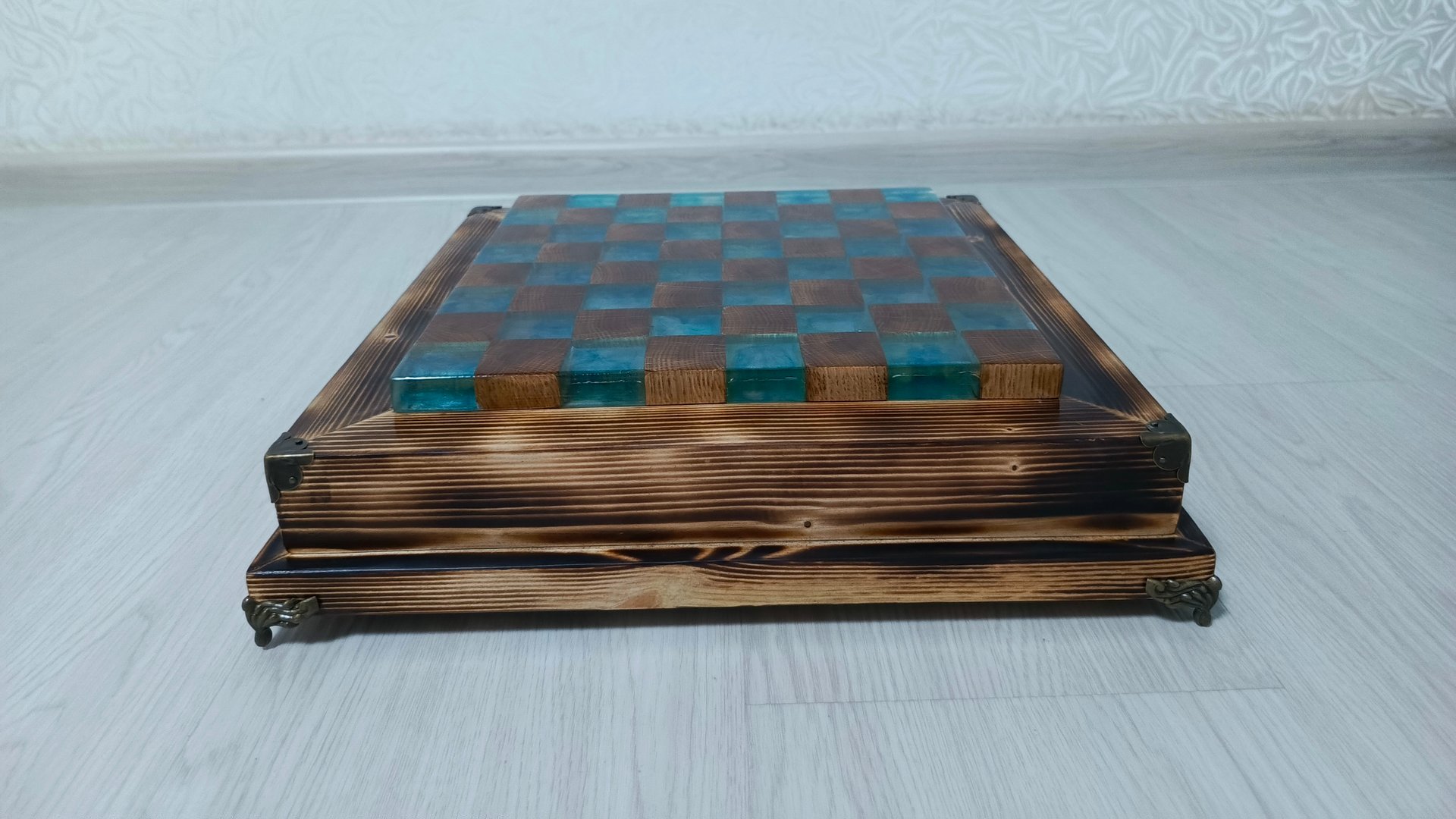 Шахматы из эпоксидной смолы ручной работы! Отличный и оригинальный подарок для дорогого вам человека