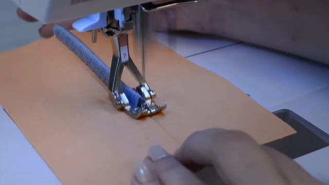 Мастер-класс  Применение лапки для бахромы Вариант 1