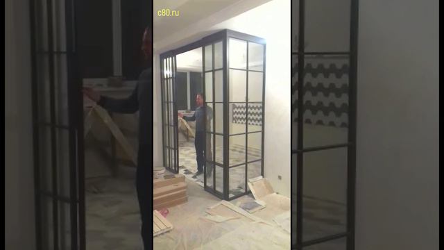 Раздвижные перегородки лофт #раздвижныеперегородки