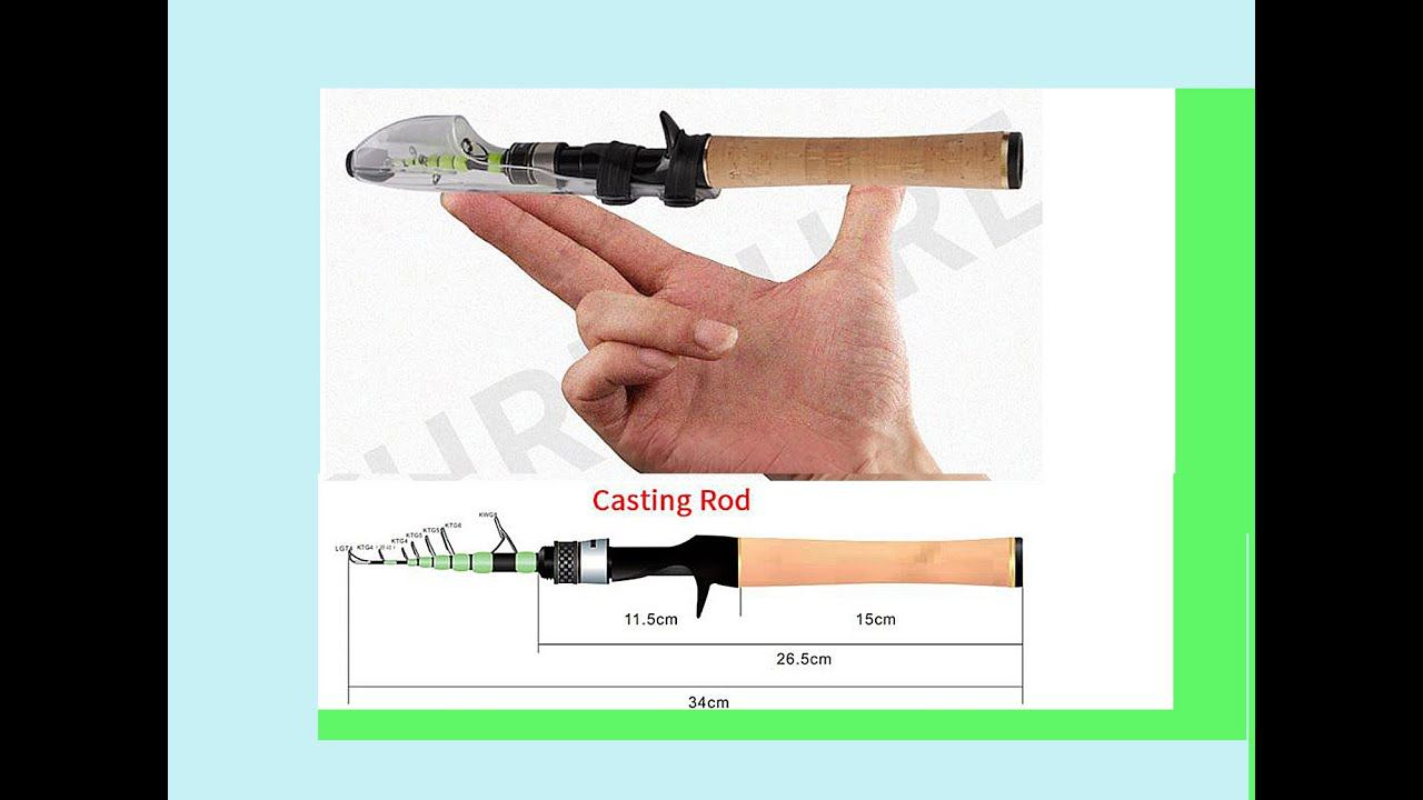 Телескопический спиннинг -  (Спиннинг и Кастинг) Тревел спиннинг с Алиэкспресс #rods