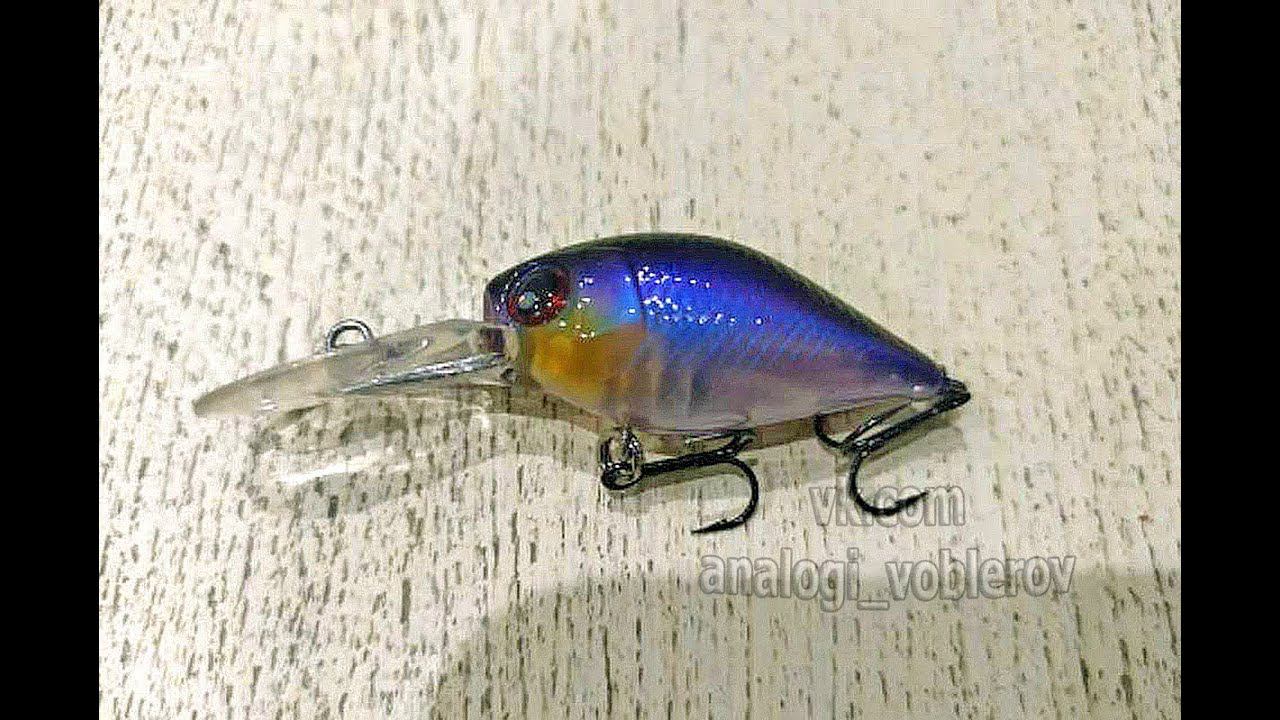 Копия - Jackall Diving Chubby 38 (от BassLegend) с Алиэкспресс #lure