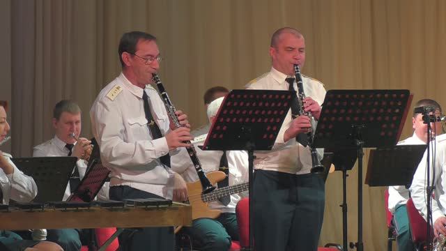 2016.02.26 - Полька Дедушка.  Военный оркестр Снежинского полка