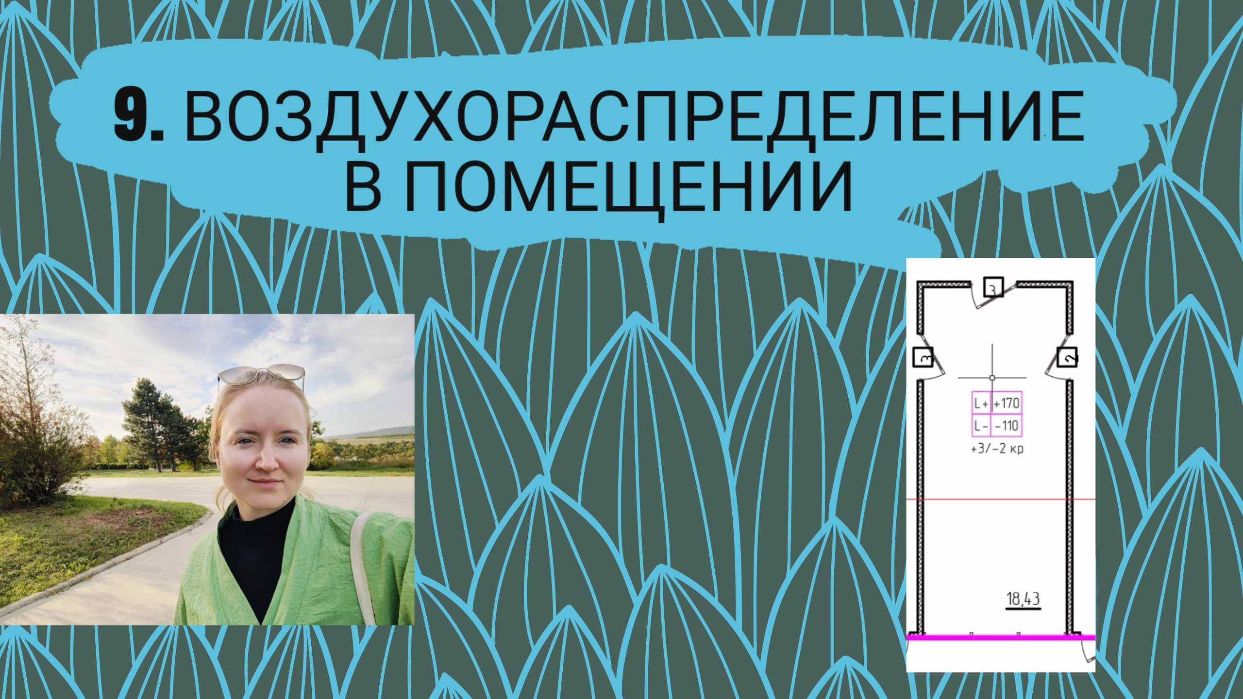 Воздухораспределение в помещении. Проектирование систем вентиляции