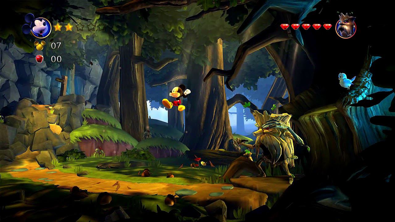 Castle of Illusion "Злобный старичок лесовичок"