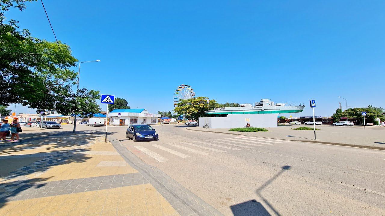 Ейская коса пляж Калинка 29 августа 2021