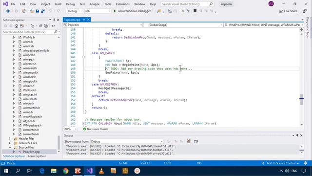 02 - Обзор шаблонного проекта созданного в Visual Studio. УРОКИ C++ и VISUAL STUDIO Александр Семенк