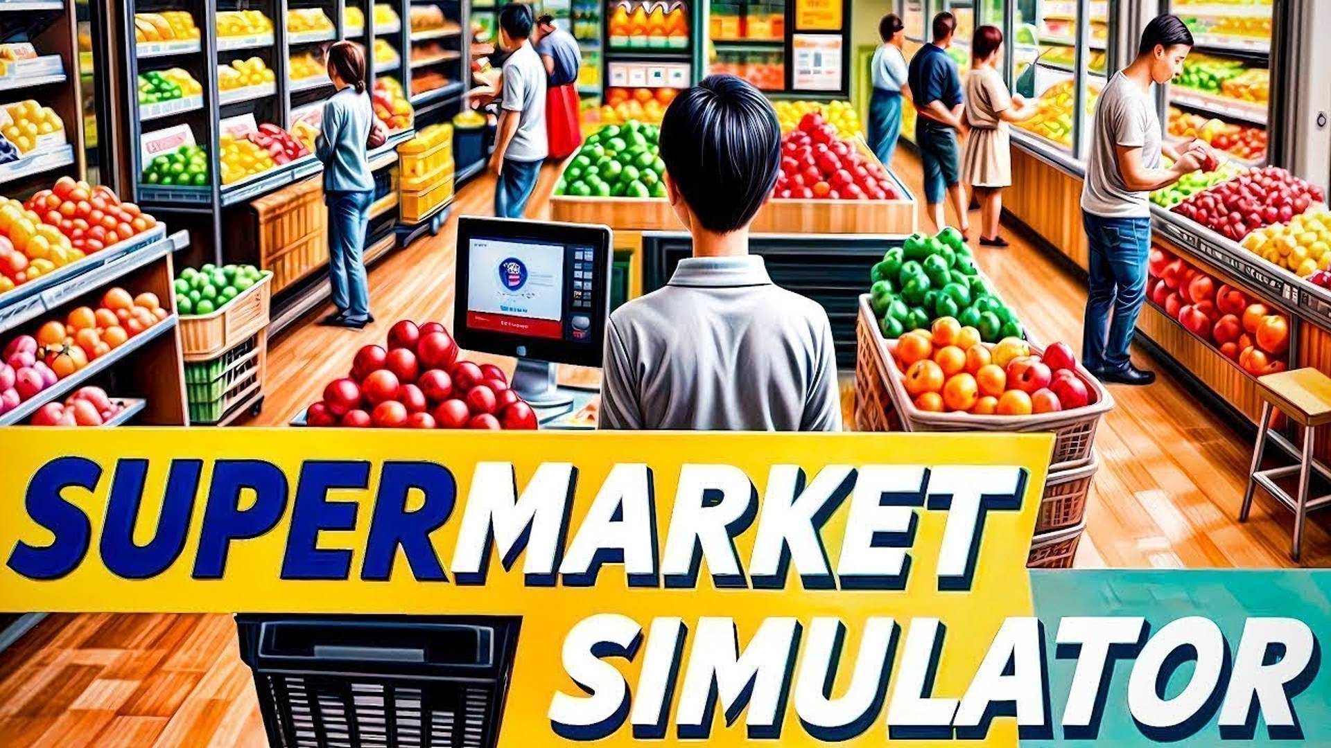 Начало бизнеса в Supermarket Simulator.