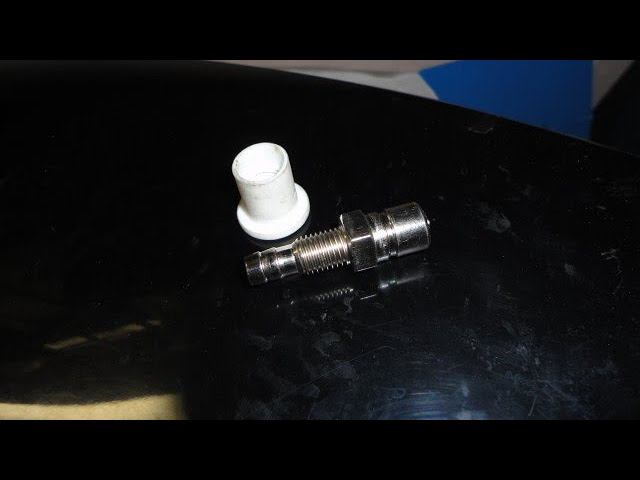 МЕРКУРИЙ - 5. Замена топливного коннектора на коннектор от ТОХАТСУ.