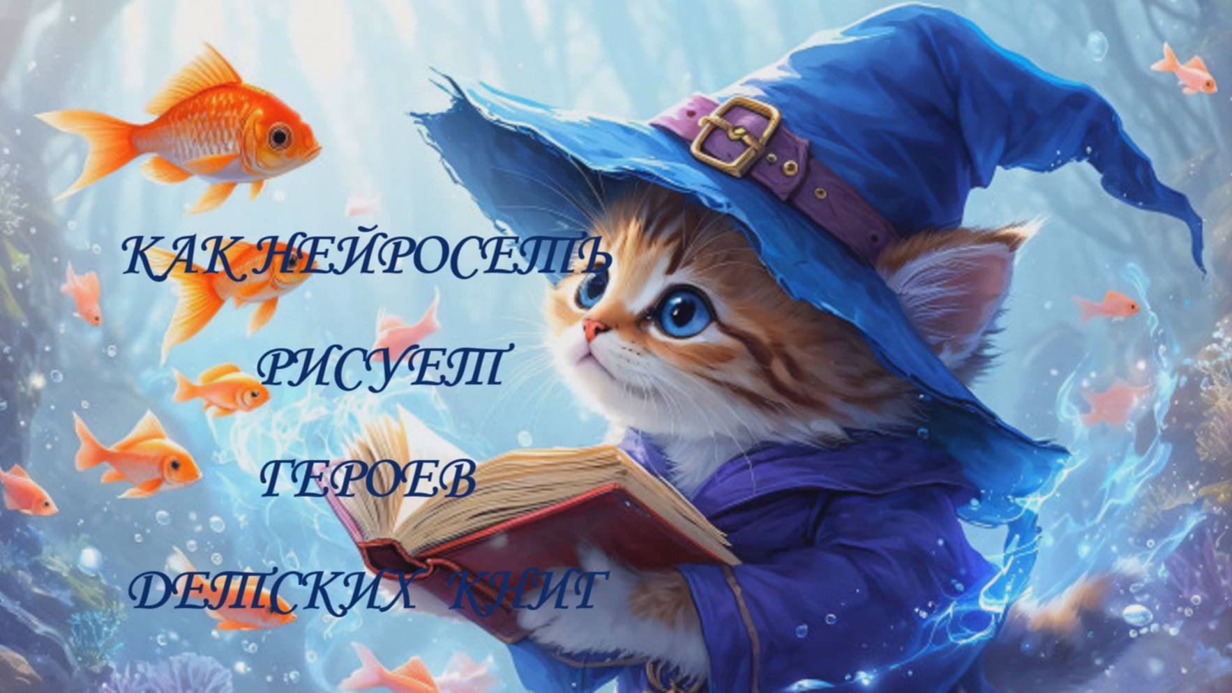 Как нейросеть рисует героев детских книг