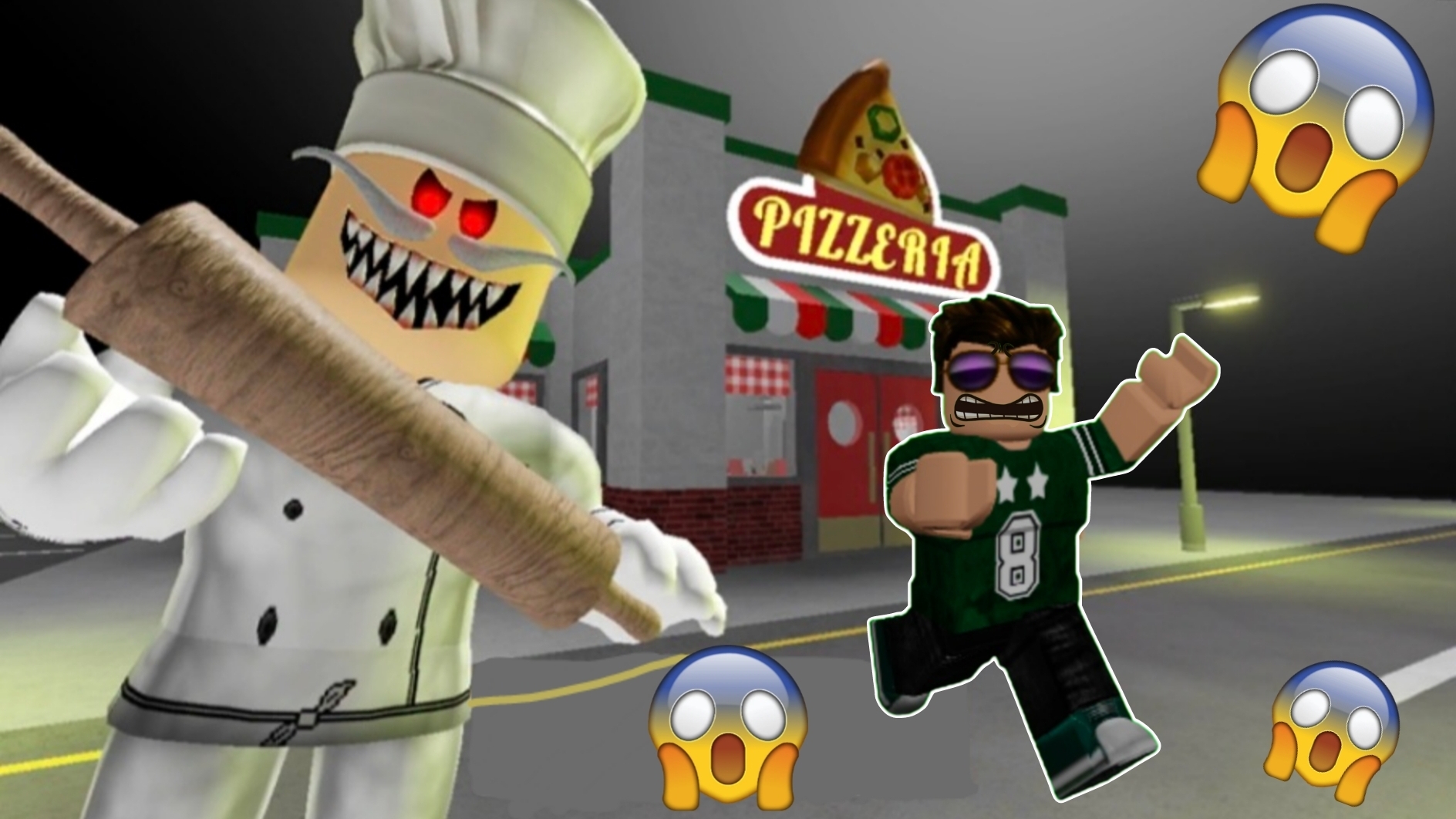 🍕ПОБЕГ из СТРАШНОЙ ПИЦЦЕРИИ в ROBLOX!!!