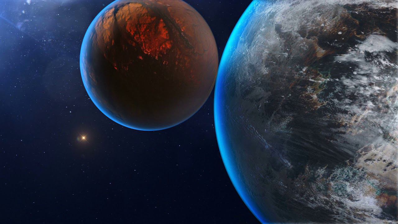 ВСЕЛЕННАЯ, Столкновение планет