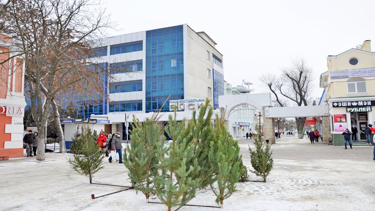 Ейск: прогулка по центру 22.12.2020г.
